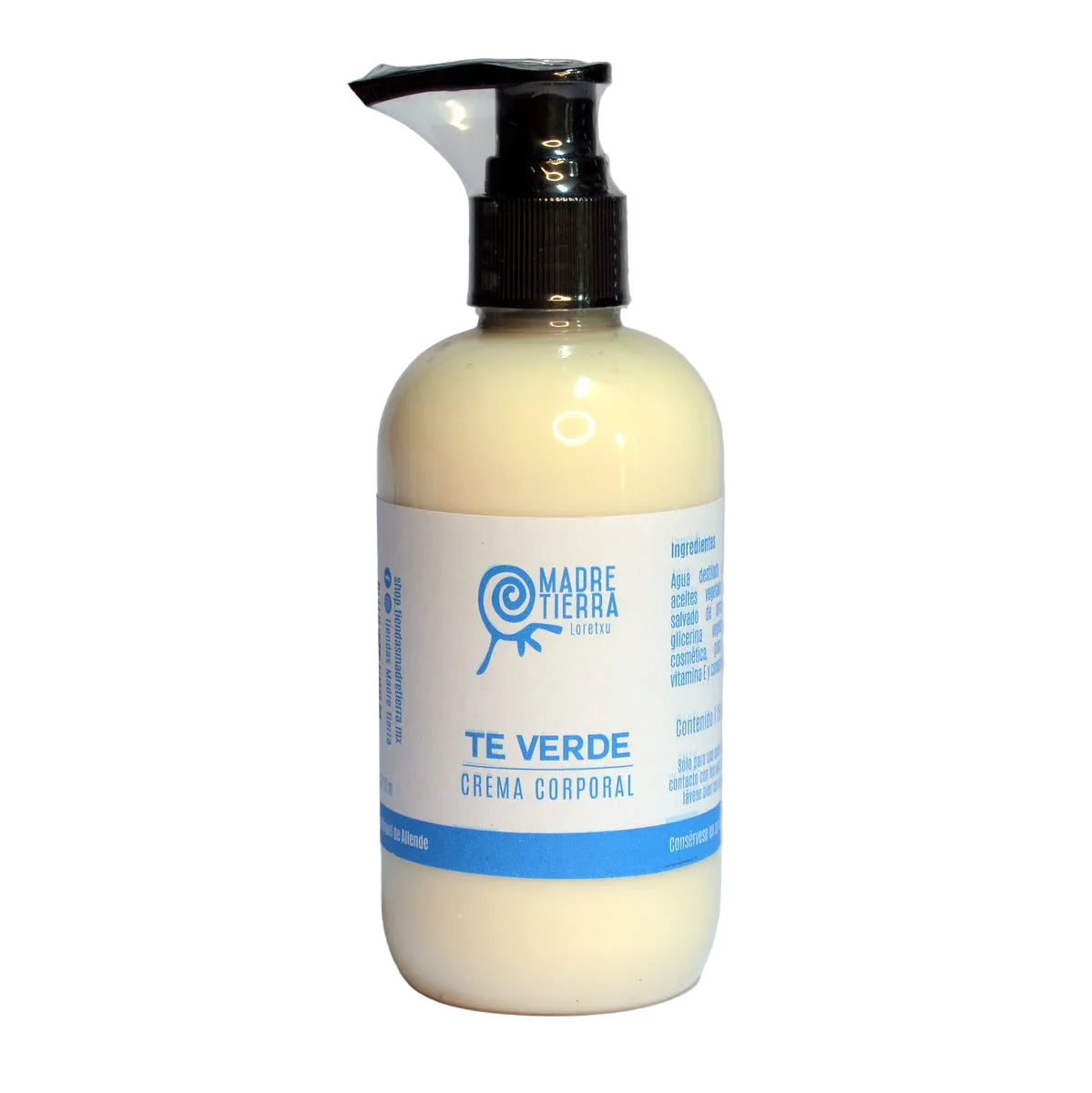 Crema corporal Té Verde 250 ml – Madre Tierra Shop