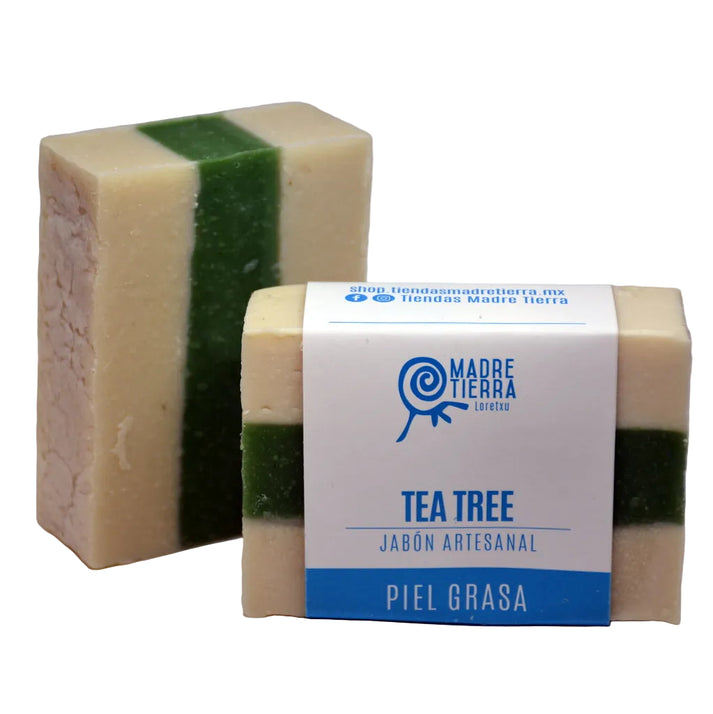 Jabón en Barra Tea Tree (110 g aprox) – Madre Tierra Shop